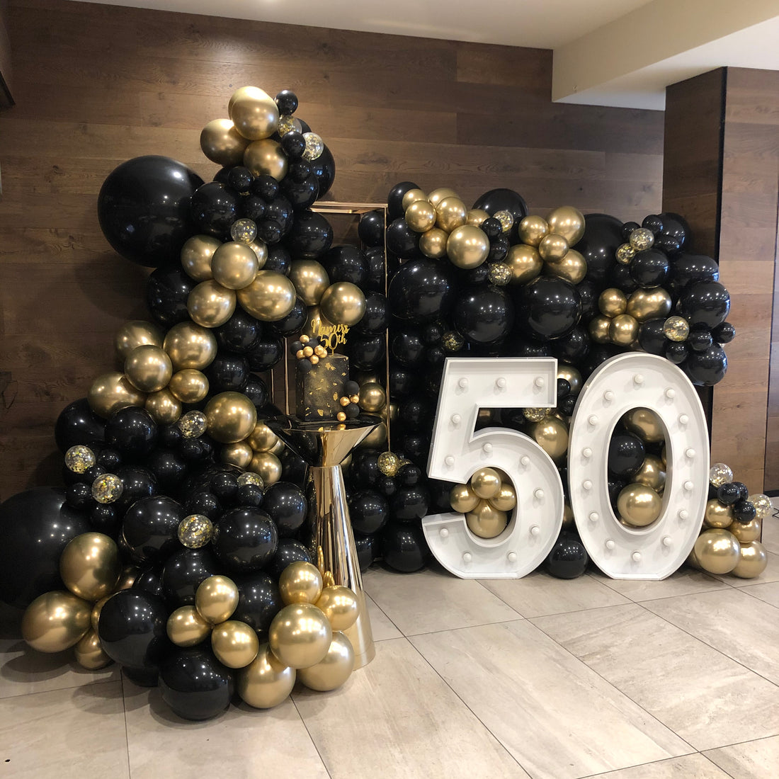 Surprise 50th Birthday Party – Balloon Essentials