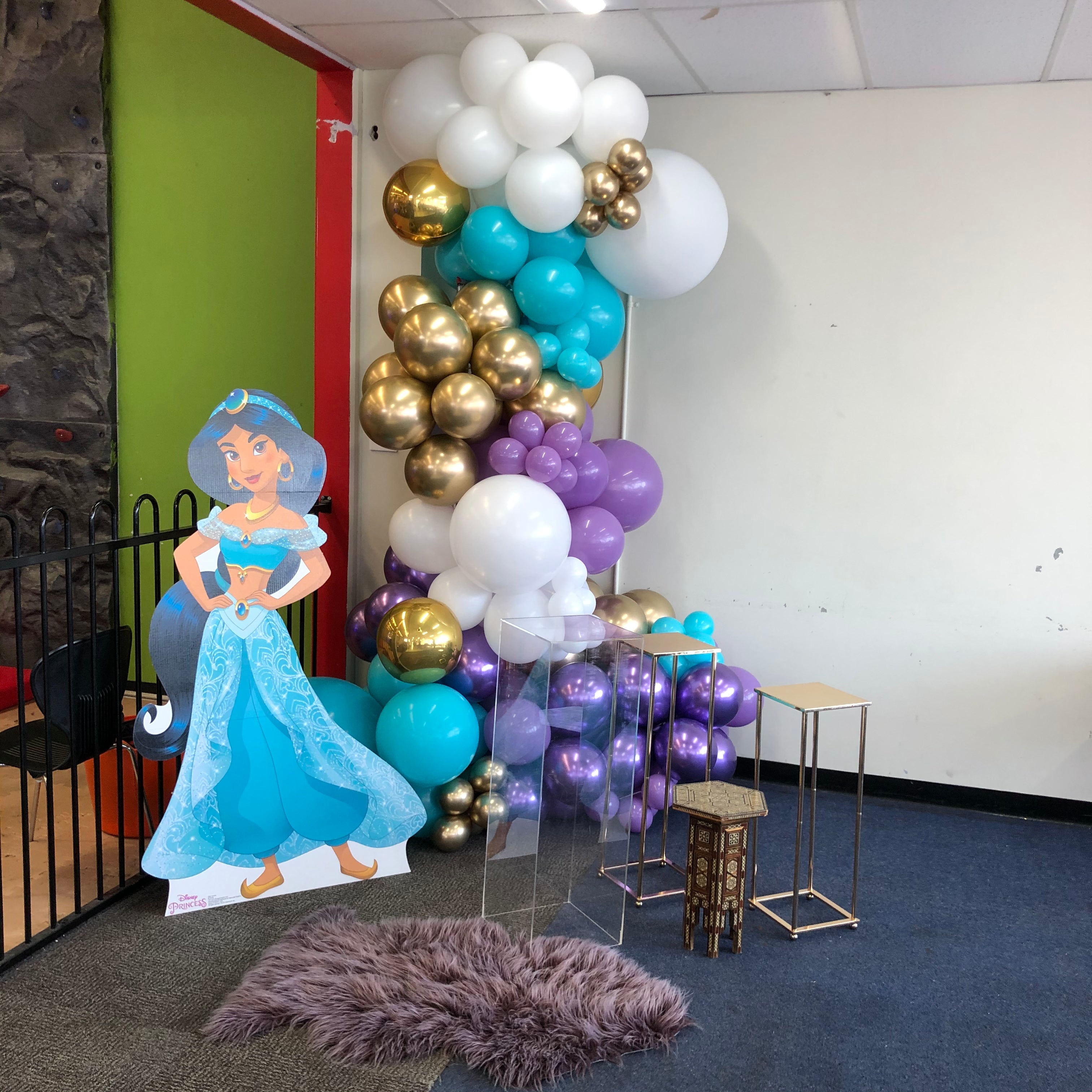 Princess Jasmine Organic Arch – Balloon Essentials