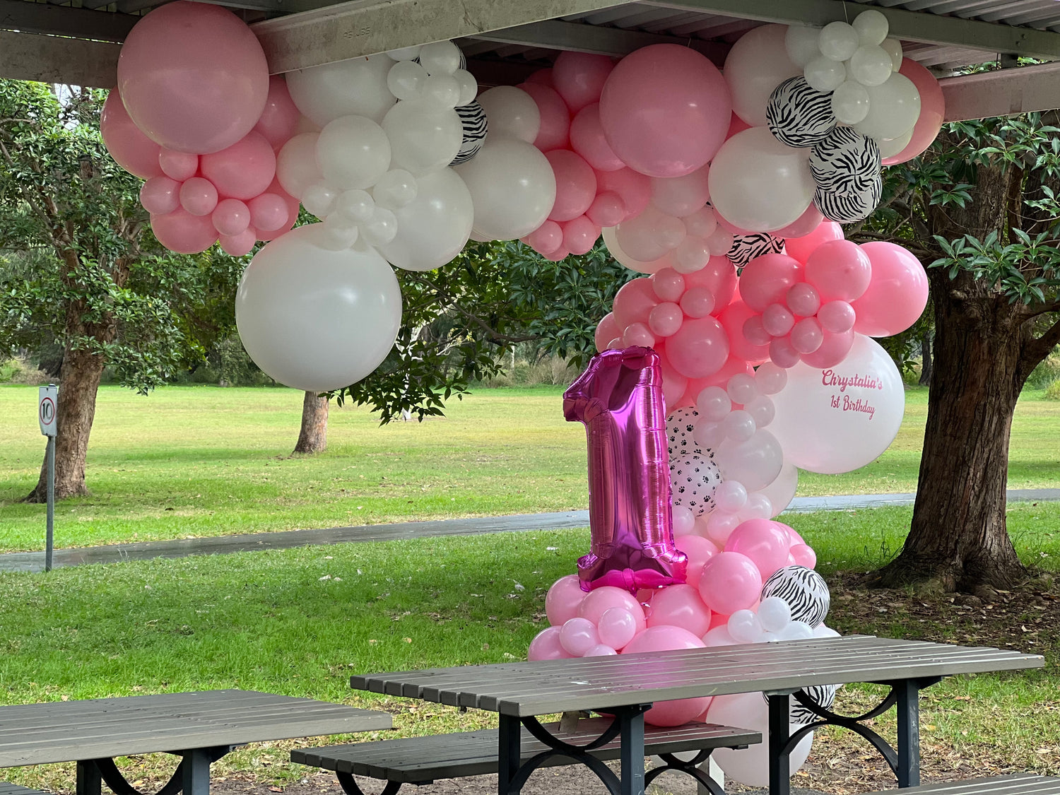 Chrystalia 1st Birthday – Balloon Essentials