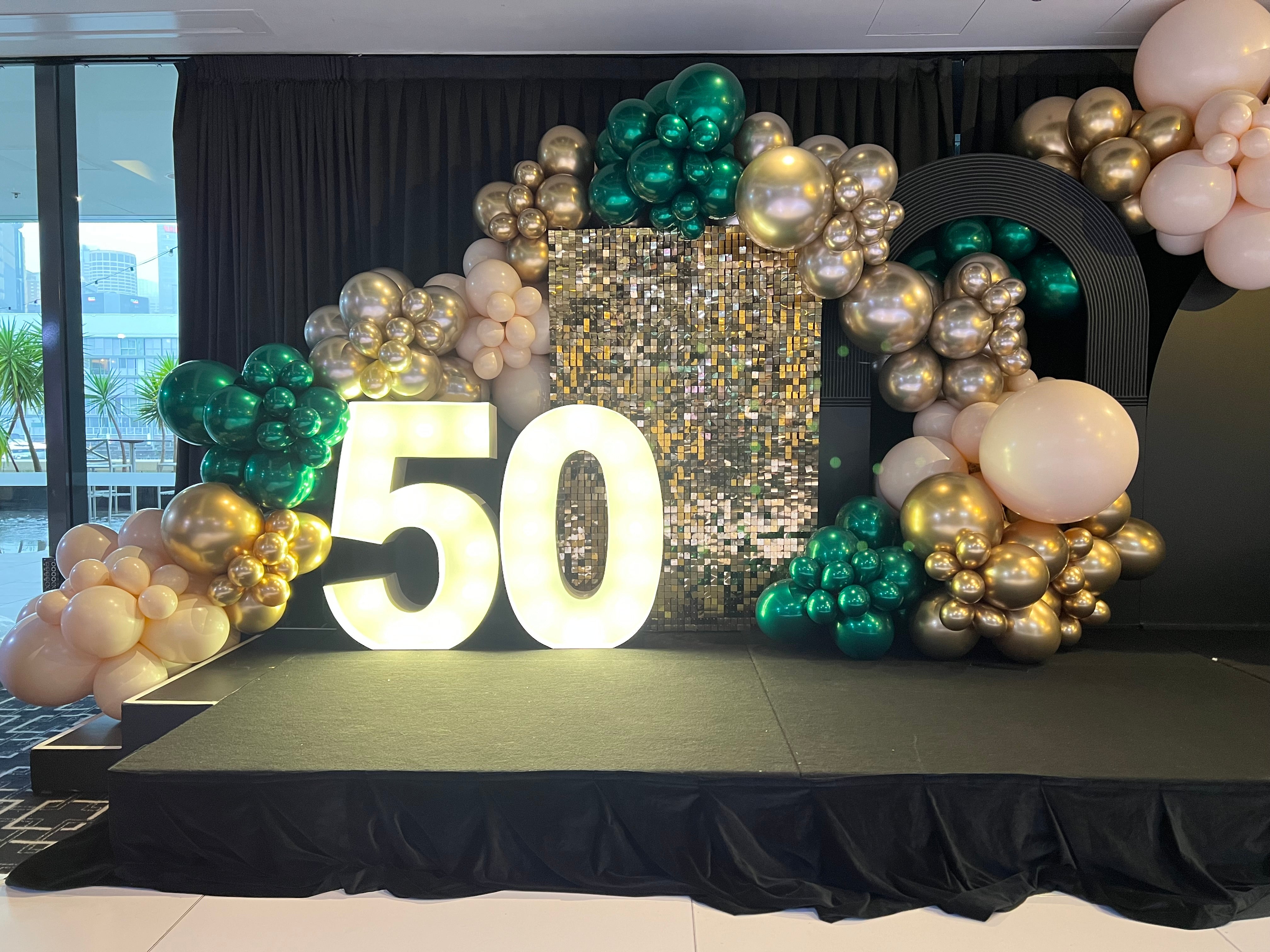 50th Birthday @ Doltone House – Balloon Essentials