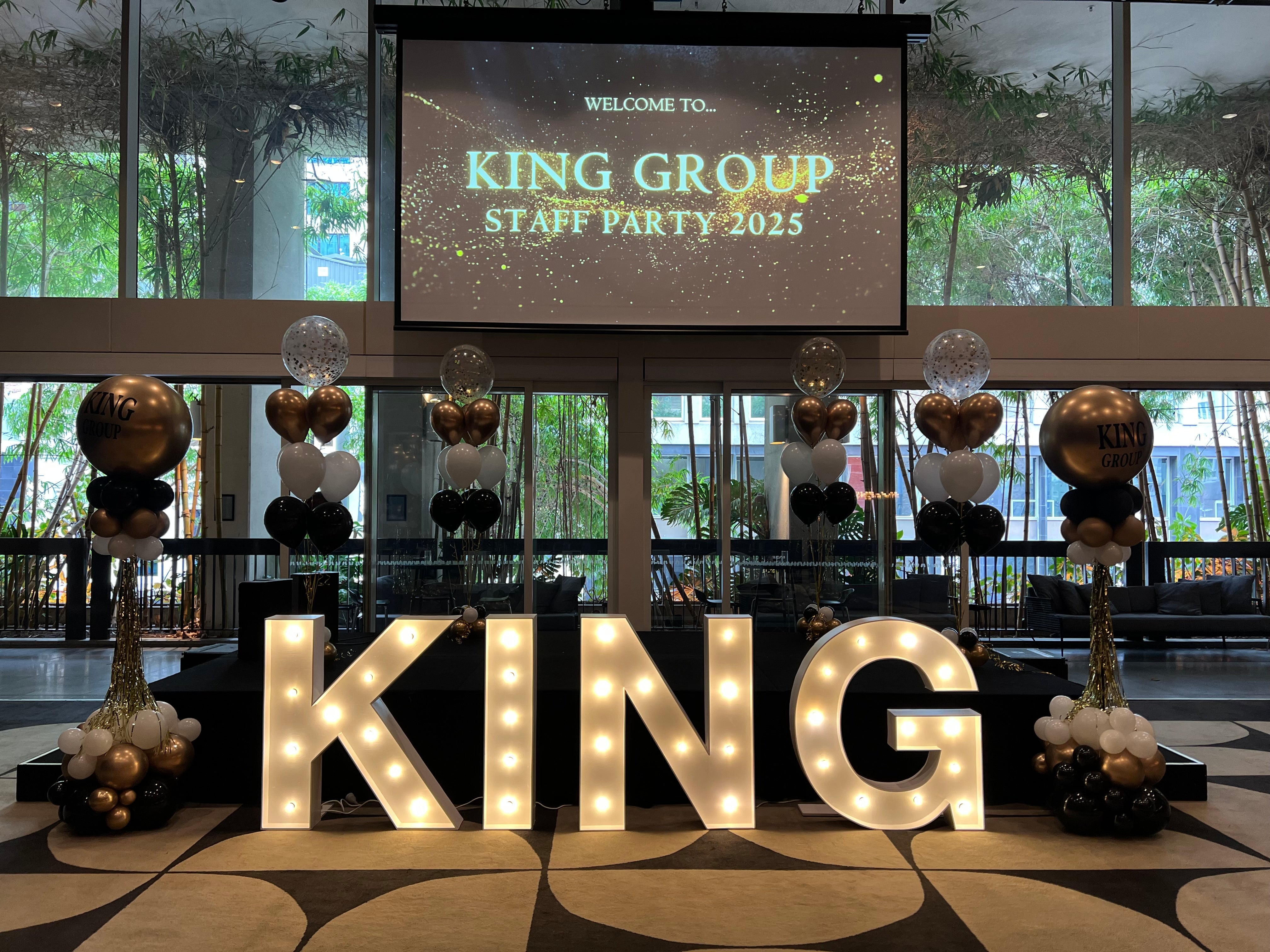 KING GROUP Staff Party – Balloon Essentials