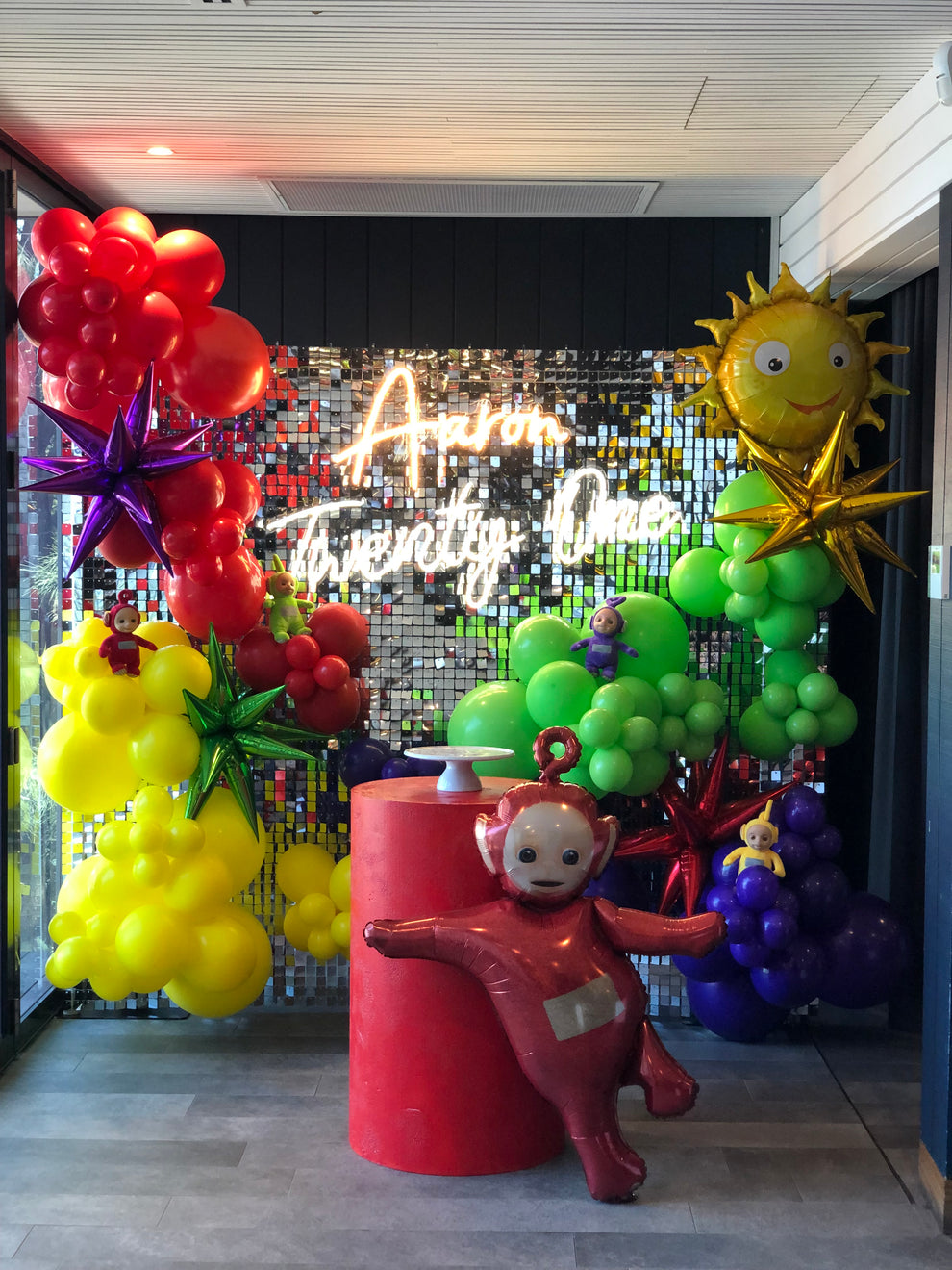 Teletubbies Twenty One Birthday Party – Balloon Essentials