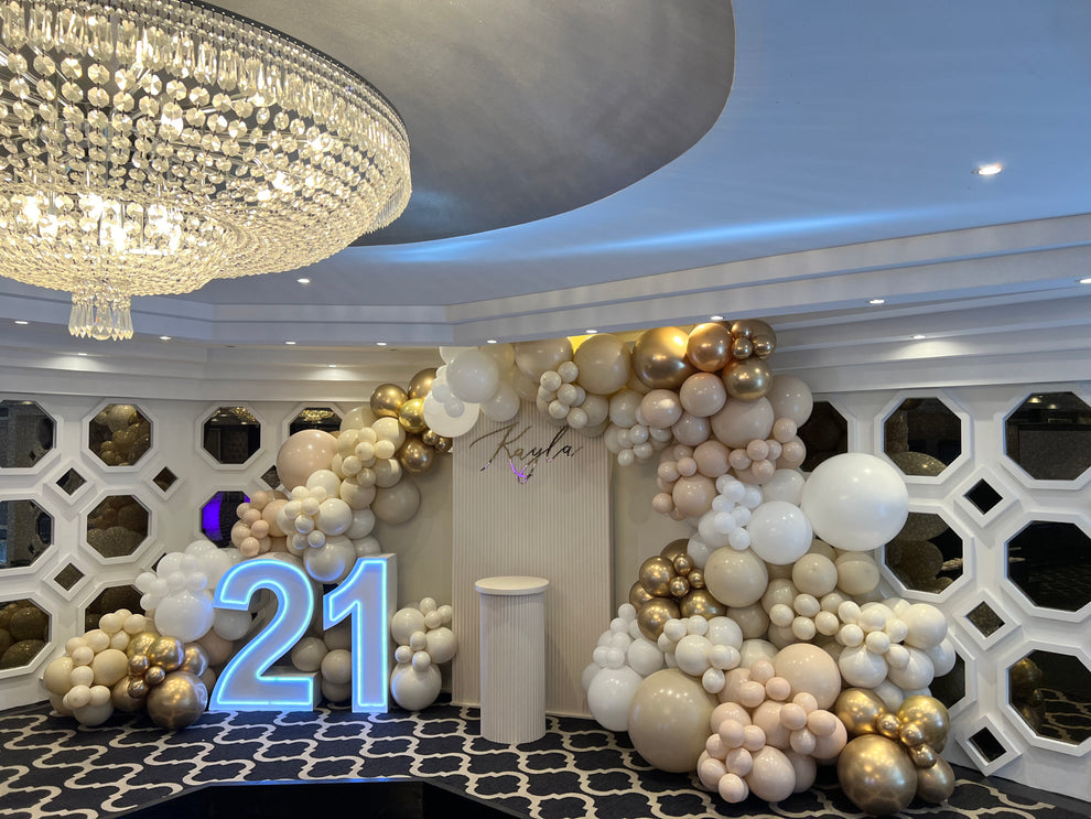 21st Kayla Birthday – Balloon Essentials