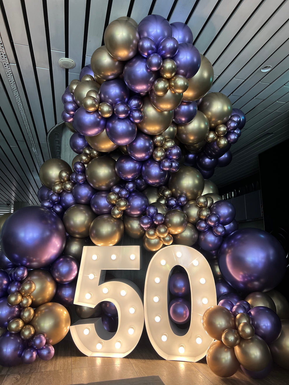 50th Birthday Party – Balloon Essentials